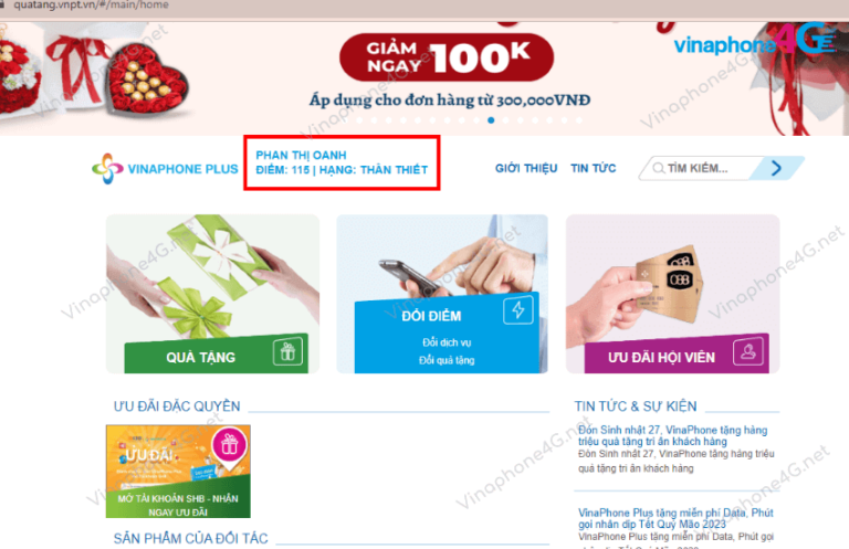 +5 Cách tra cứu/ xem điểm tích luỹ VinaPhone Plus SIÊU DỄ
