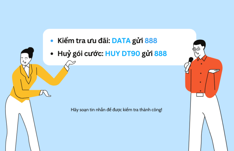 Cài ngay gói cước DT90 của VinaPhone Miễn phí 15GB/30 ngày